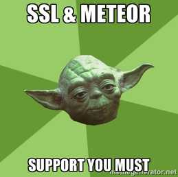 SSL and Meteor.js
